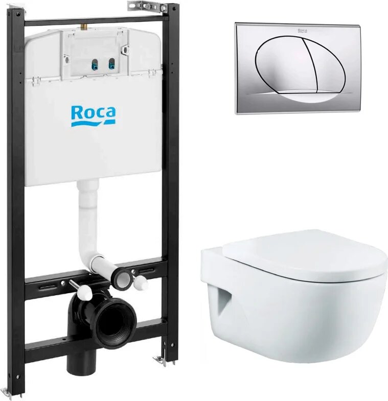 Комплект 4 в 1 Roca Meridian 893104110 (инсталляция с унитазом комплект)