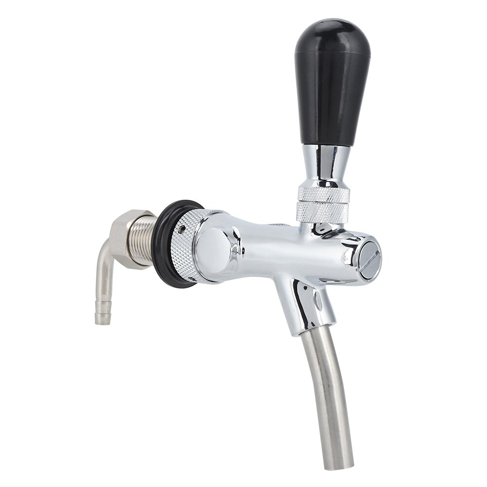 G5/8in резьба хромированная латунь нержавеющая сталь регулируемый пивной кран аксессуары для пивных бочонков