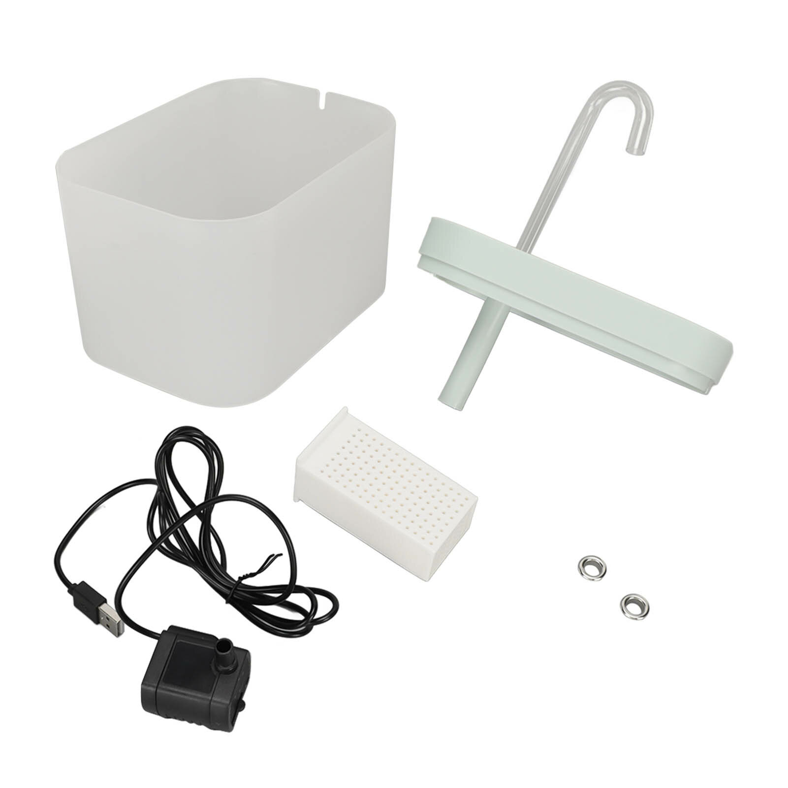 1.5L Cat Water Fountain Automatic Low Noise Pet Drinking Dispenser for Dog