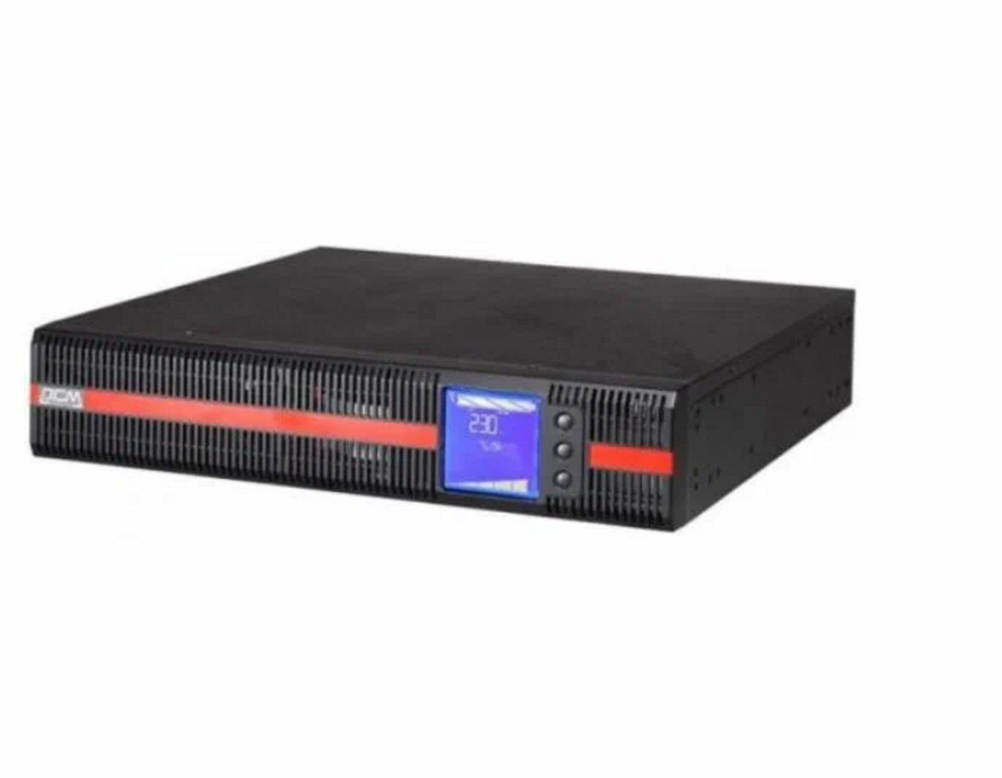 ИБП Источник бесперебойного питания Powercom MRT-1500SE, On-Line, 1500VA/1500W, Rack/Tower, IEC 6*C13, LCD, Serial+USB