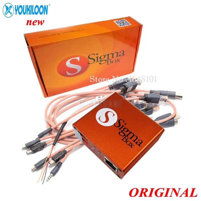 Sigma Box с 9-кабелями z3x easy jtag