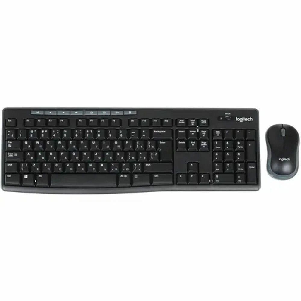 Logitech Клавиатура 920 - 004518 Клавиатура + мышь MK270 заводская гравировка RU LAT