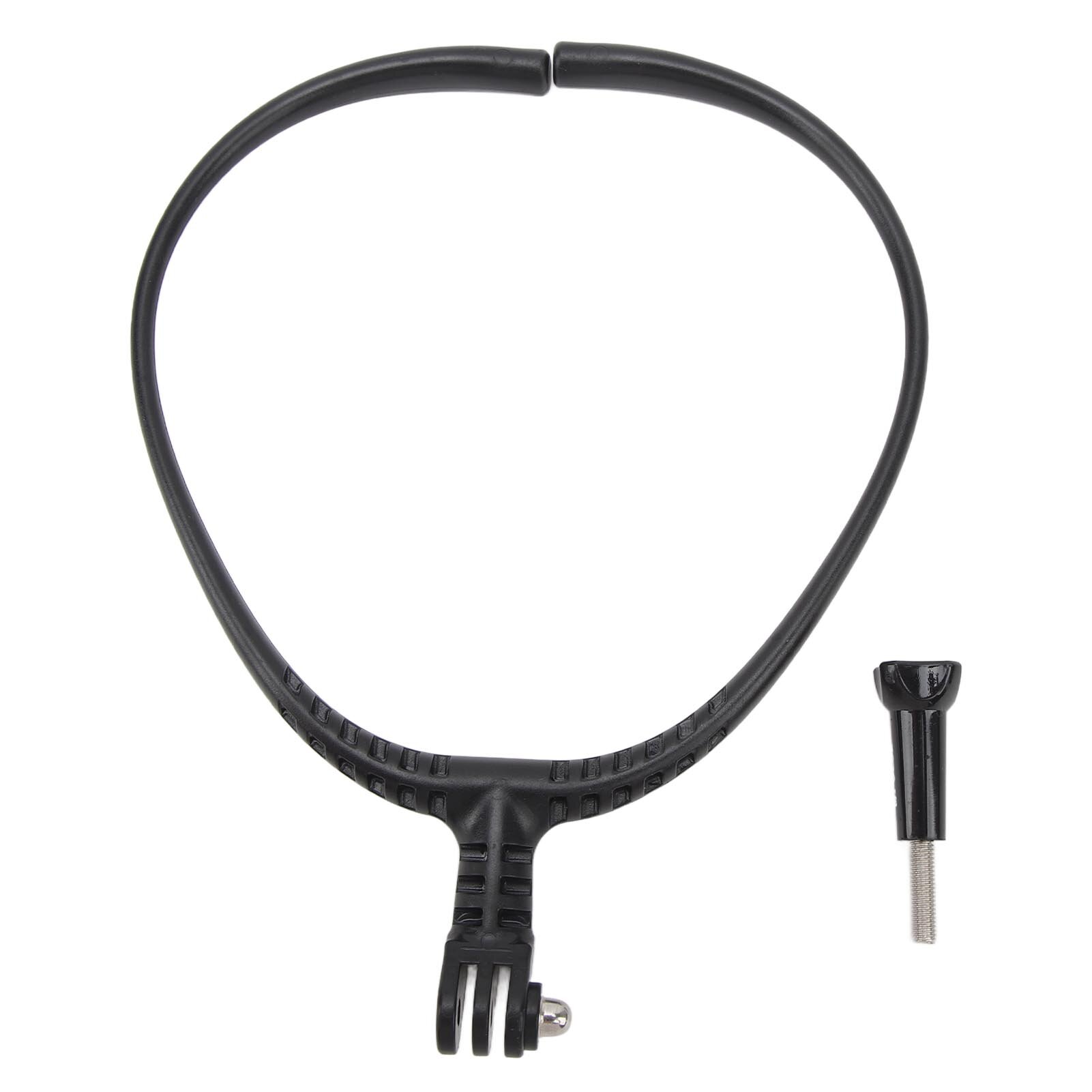 Держатель на шею для экшн-камеры, крепление из АБС-пластика, выдвижной держатель на шею для селфи, Vlog, крепление для экшн-камеры