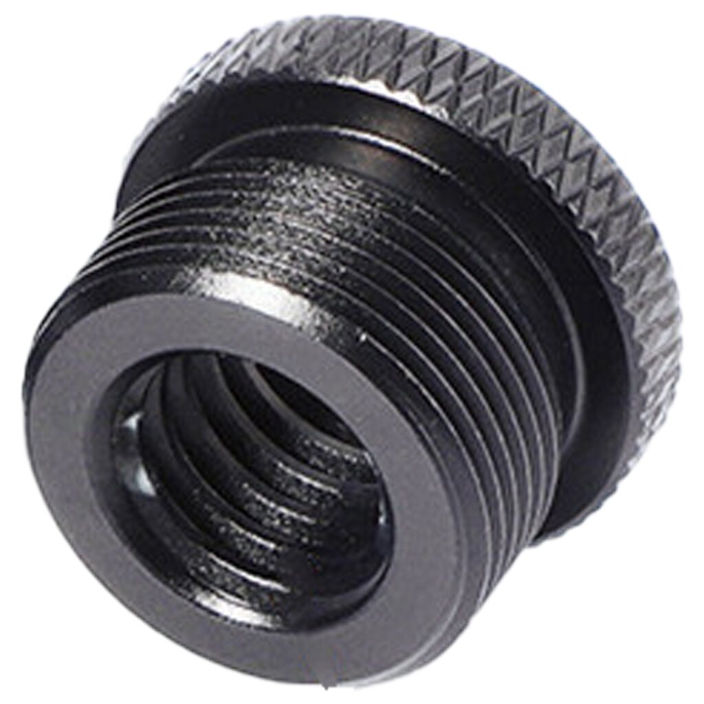 Металлический переходной винт от 3/8 до 5/8 дюйма-черный-F19