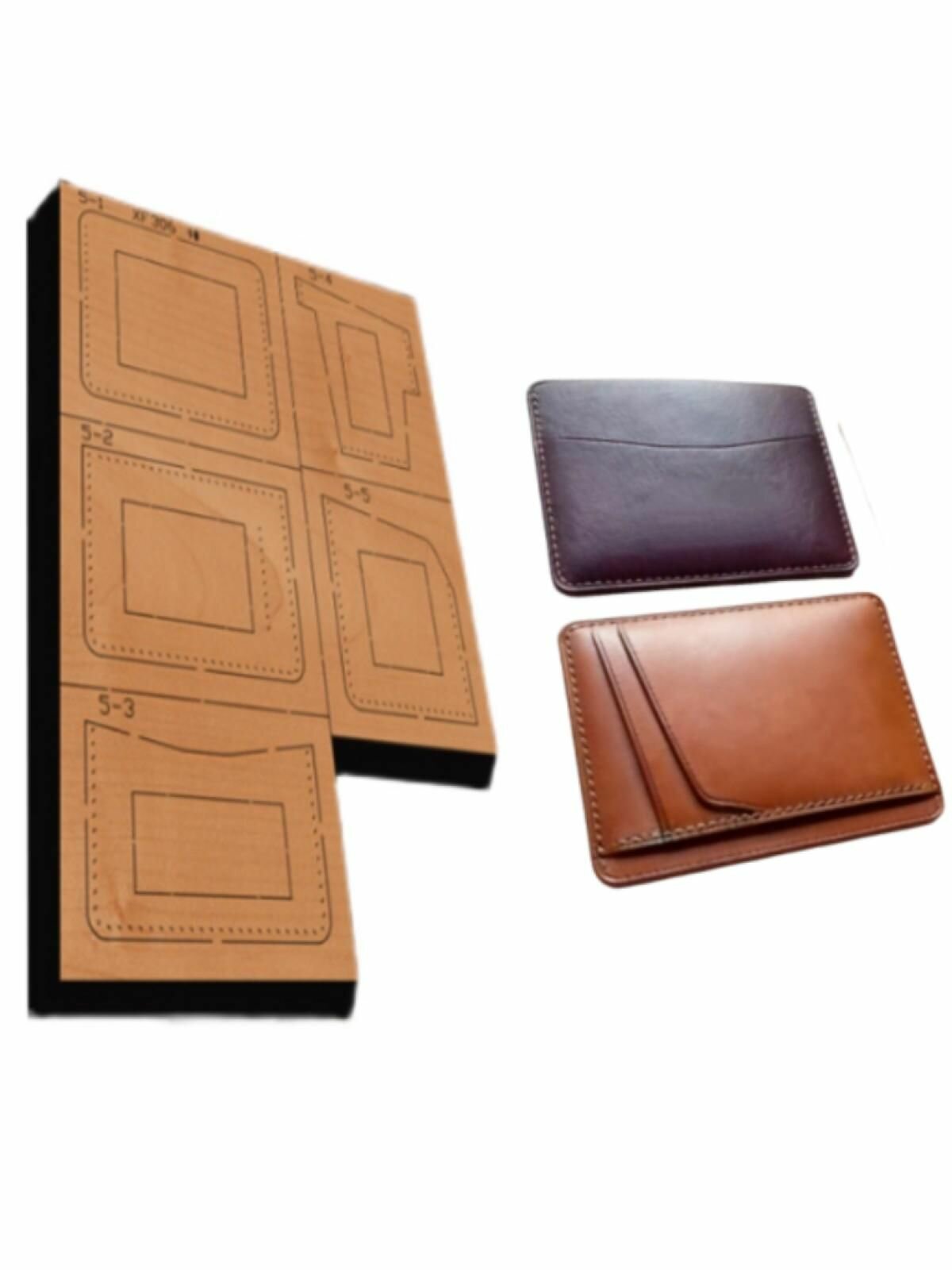 Пресс-форма для изготовления поделок своими руками , Держатель карт 100х80 мм