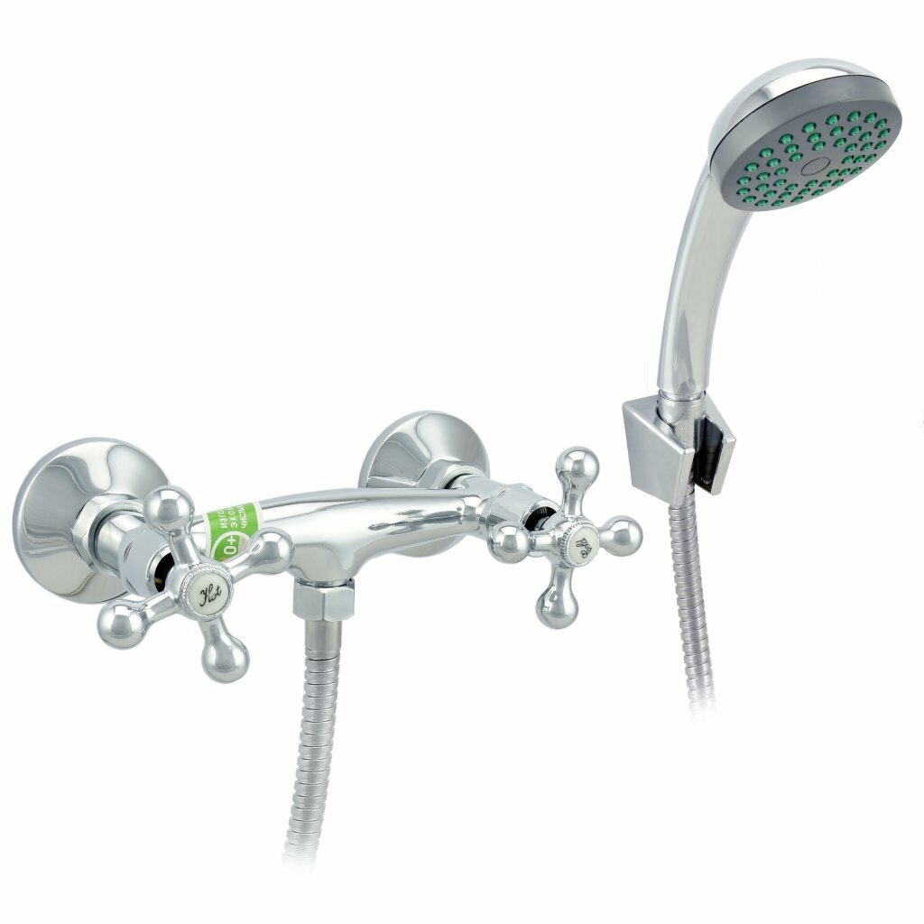 Смеситель д/душа керам. кран-букса JUGUNI хром JGN0624 0402.755