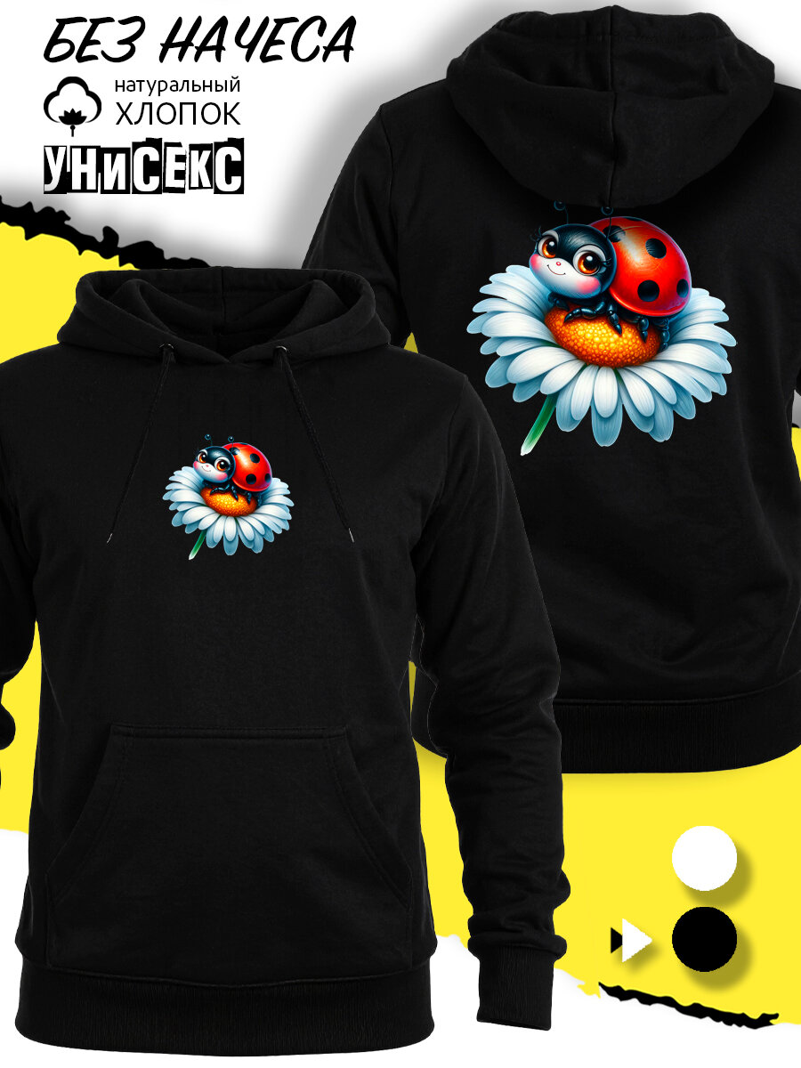 Худи Толстовка свитшот с божьей коровкой