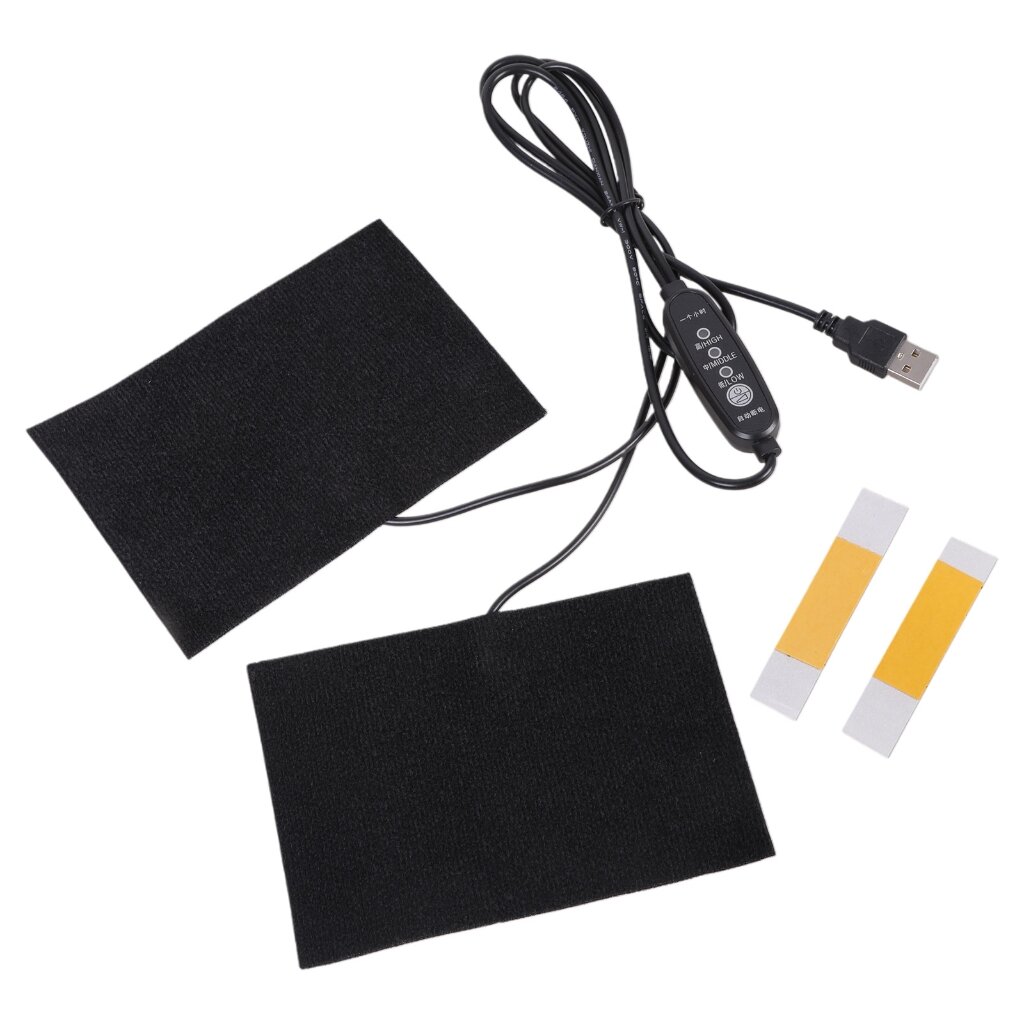 Ручки из ПВХ С Подогревом и USB-подключением, Накладки на Руль с Подогревом для Мотоциклов