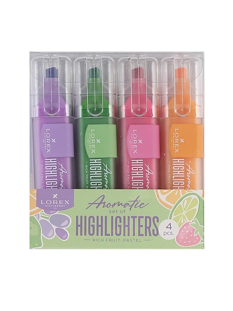 Набор перманентных маркеров 4 шт 1-35 мм