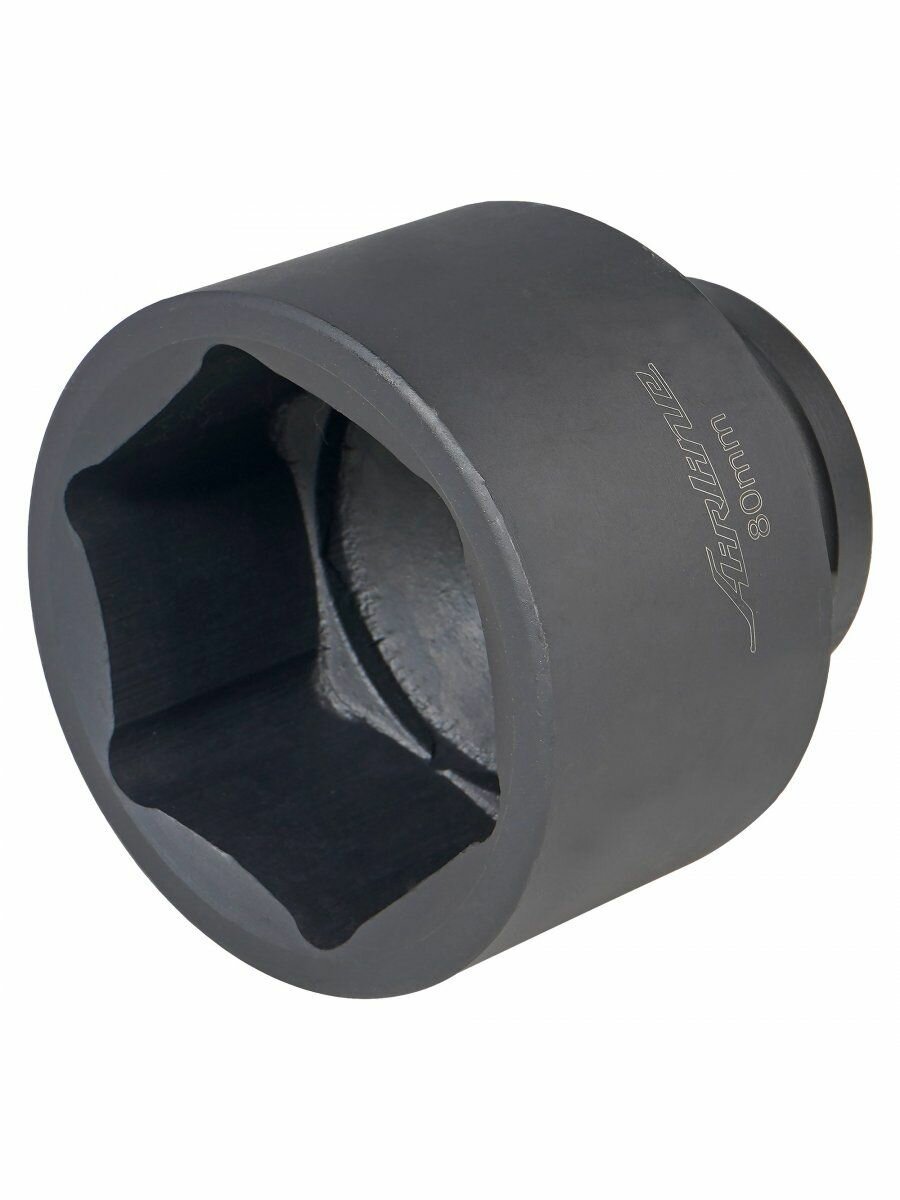 Головка ударная торцевая 1"DR шестигранная 80мм, L 100мм (AT-IS1-35), AIRLINE ATIS135