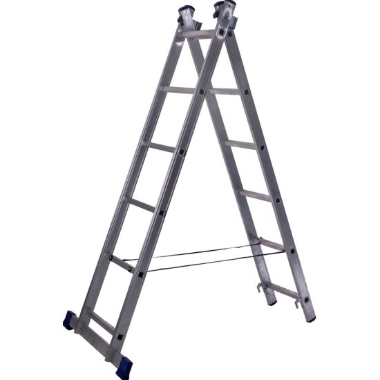 Лестница Stairs двухсекционная универсальная 6 ступеней AL206