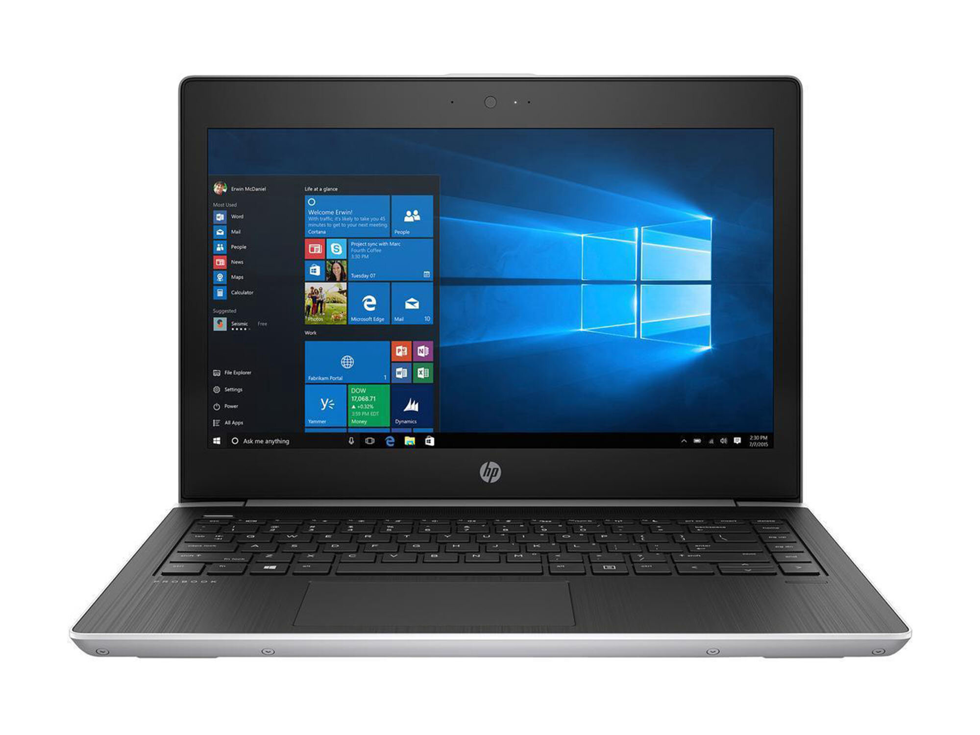 Ноутбук HP ProBook 430 G5, Core i3-8130U, Память 8 ГБ, Диск 256Гб SSD, Intel HD , Экран 1920*1080 IPS
