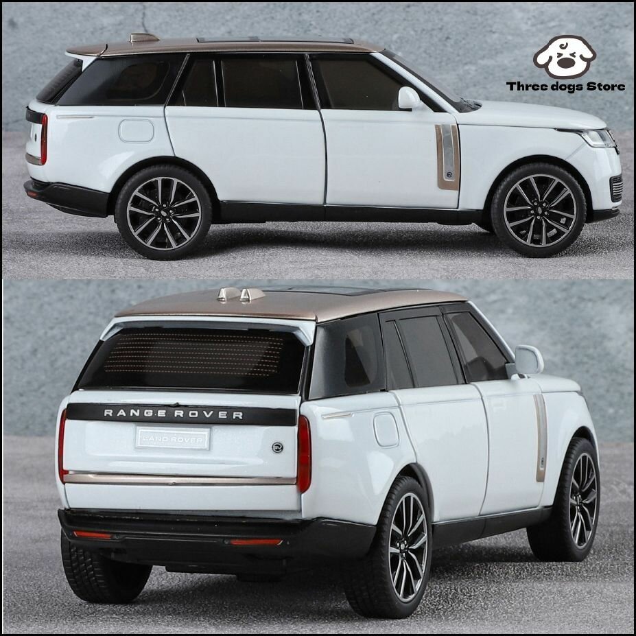 Эксклюзивная инерционная модель RANGE ROVER SV 2022 в масштабе 1/32 с открывающимися дверьми, капотом и багажником, дополненная световыми и звуковыми эффектами