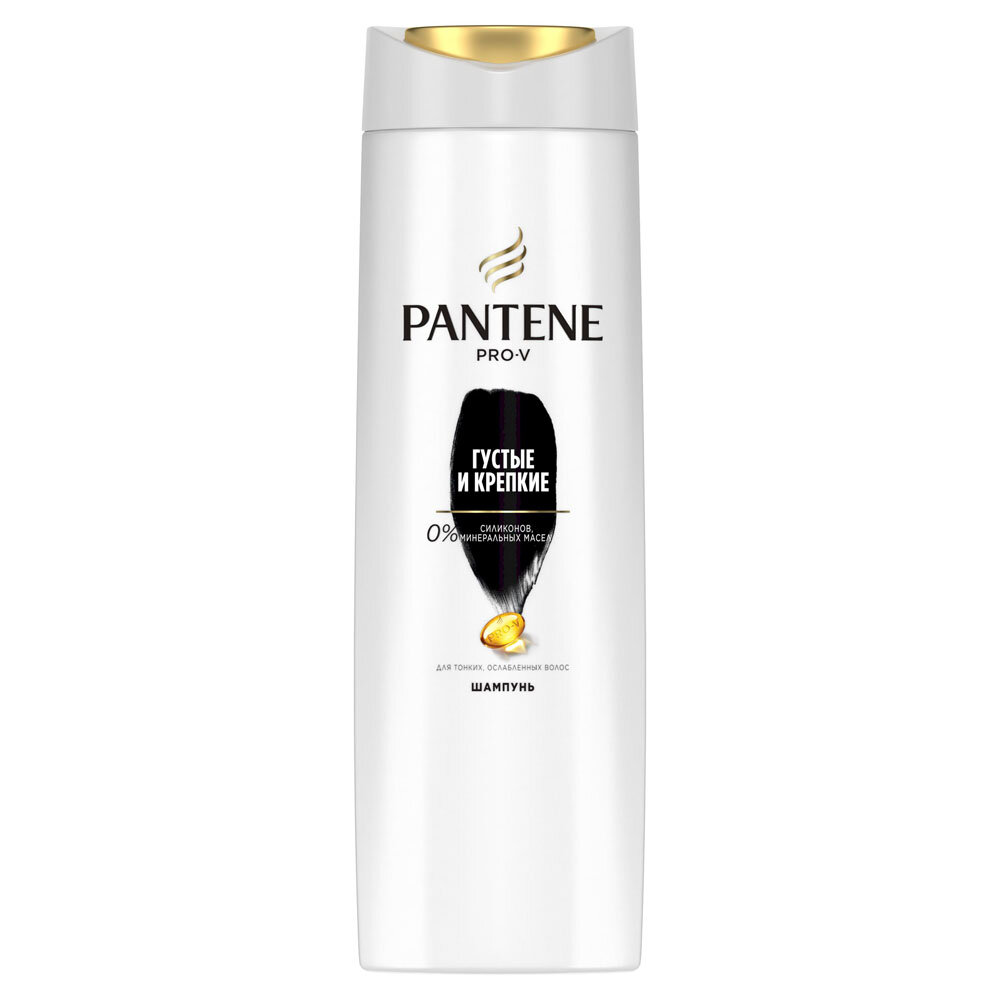 Шампунь Pantene 250мл густые и крепкие