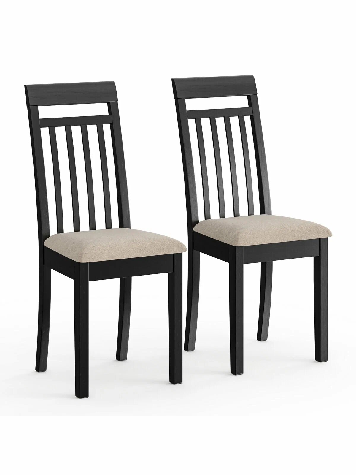 Стулья для кухни и гостиной Гольф-11 комплект 2 шт. венге/ велюр капучино 25