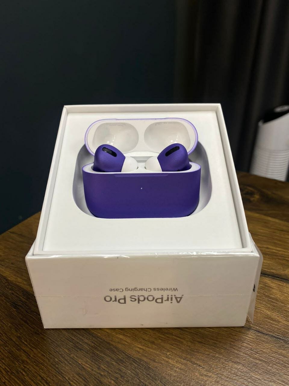 Наушники AirPods Pro 2 Color Type-C (2023) Фиолетовый матовый