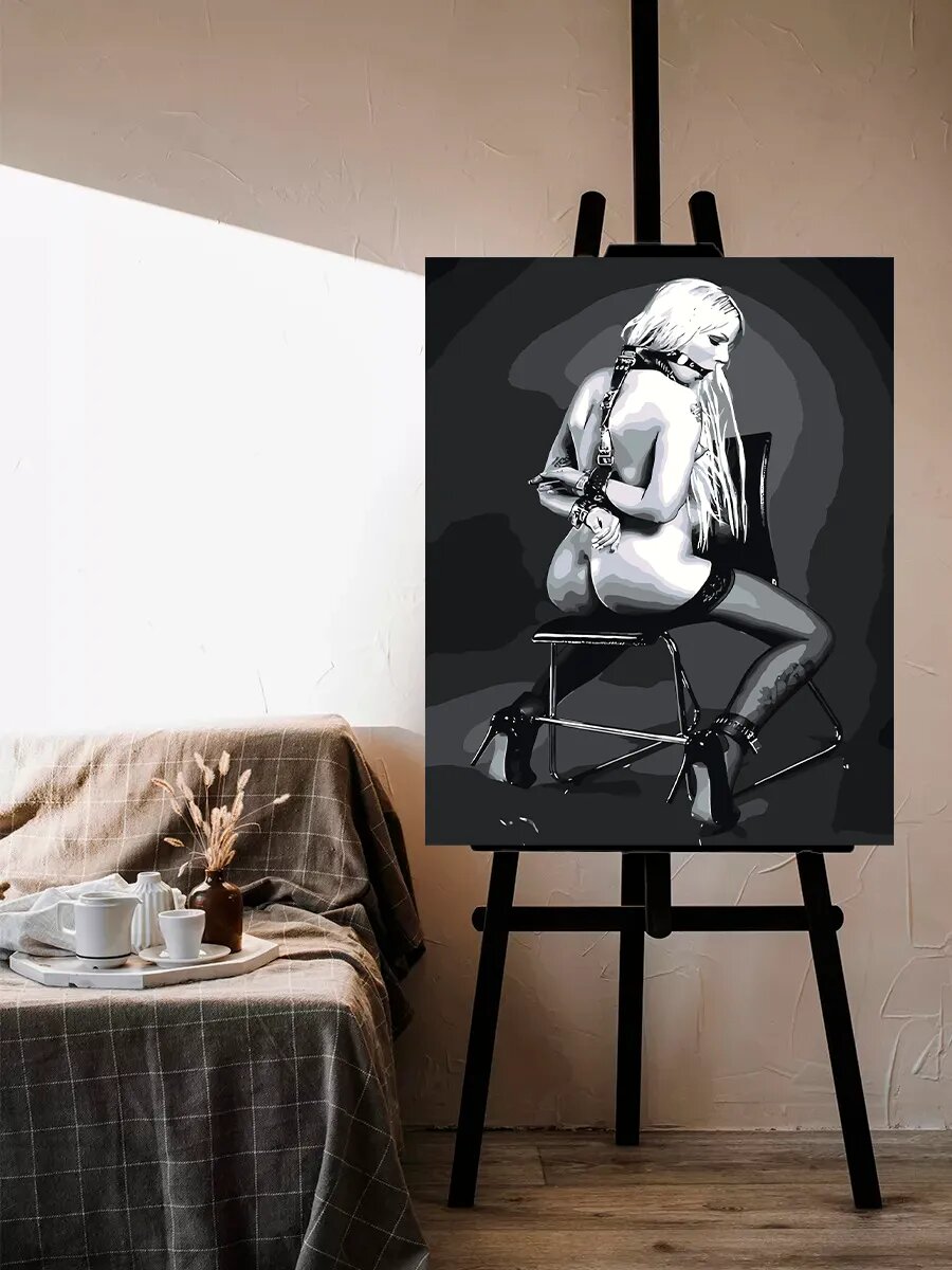 Картина по номерам Эротика Страсть Соблазн Влечение Любовь