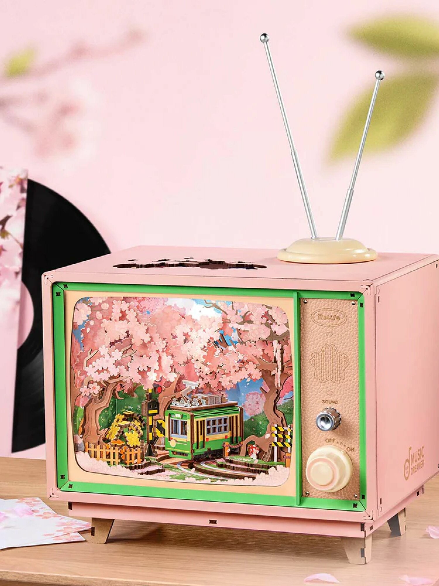 Деревянный конструктор Сакура. Тур мечты RBM006