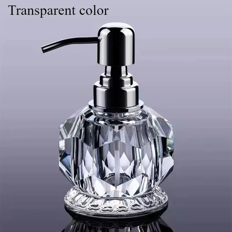 Хрустальный стеклянный диспенсер для мыла, 150ML U