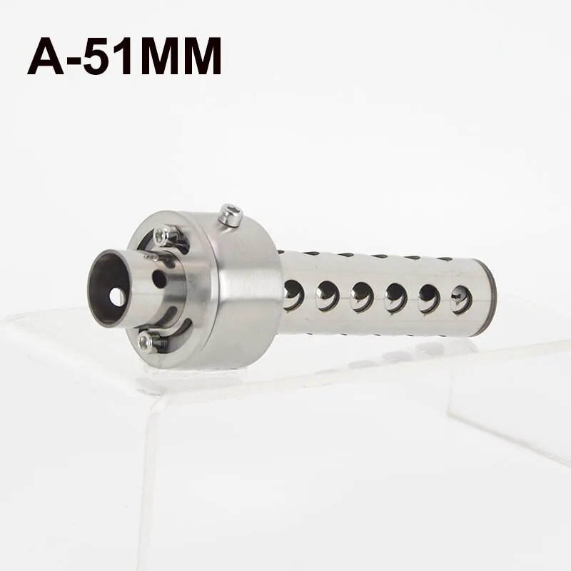 Универсальные системы мотоциклов 48 мм/51 мм, регулируемый глушитель выхлопной трубы для мотокросса, глушитель DB Killer, наконечник трубы для гонок, A 51MM