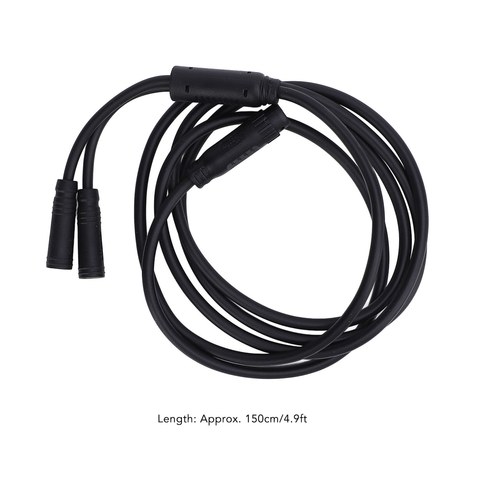 Соединительный кабель для электрического велосипеда 4,9 фута, водонепроницаемый контроллер для отображения дроссельной заслонки, соединительный удлинительный кабель для преобразования KT 1T2