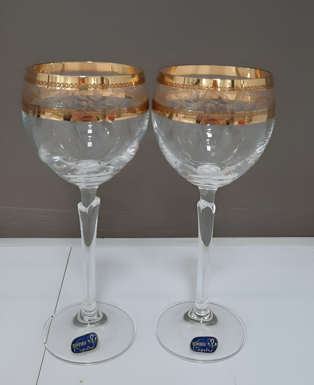 Набор фужеров Bohemia Crystal "Бриджита", для вина, стекло, 200мл, 6шт