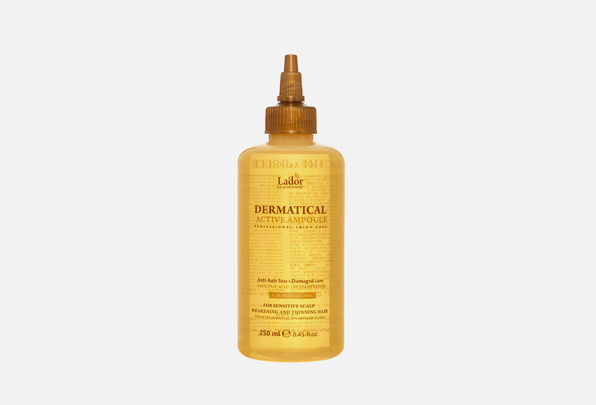 Сыворотка-филлер для волос LADOR DERMATICAL ACTIVE AMPOULE 250 мл