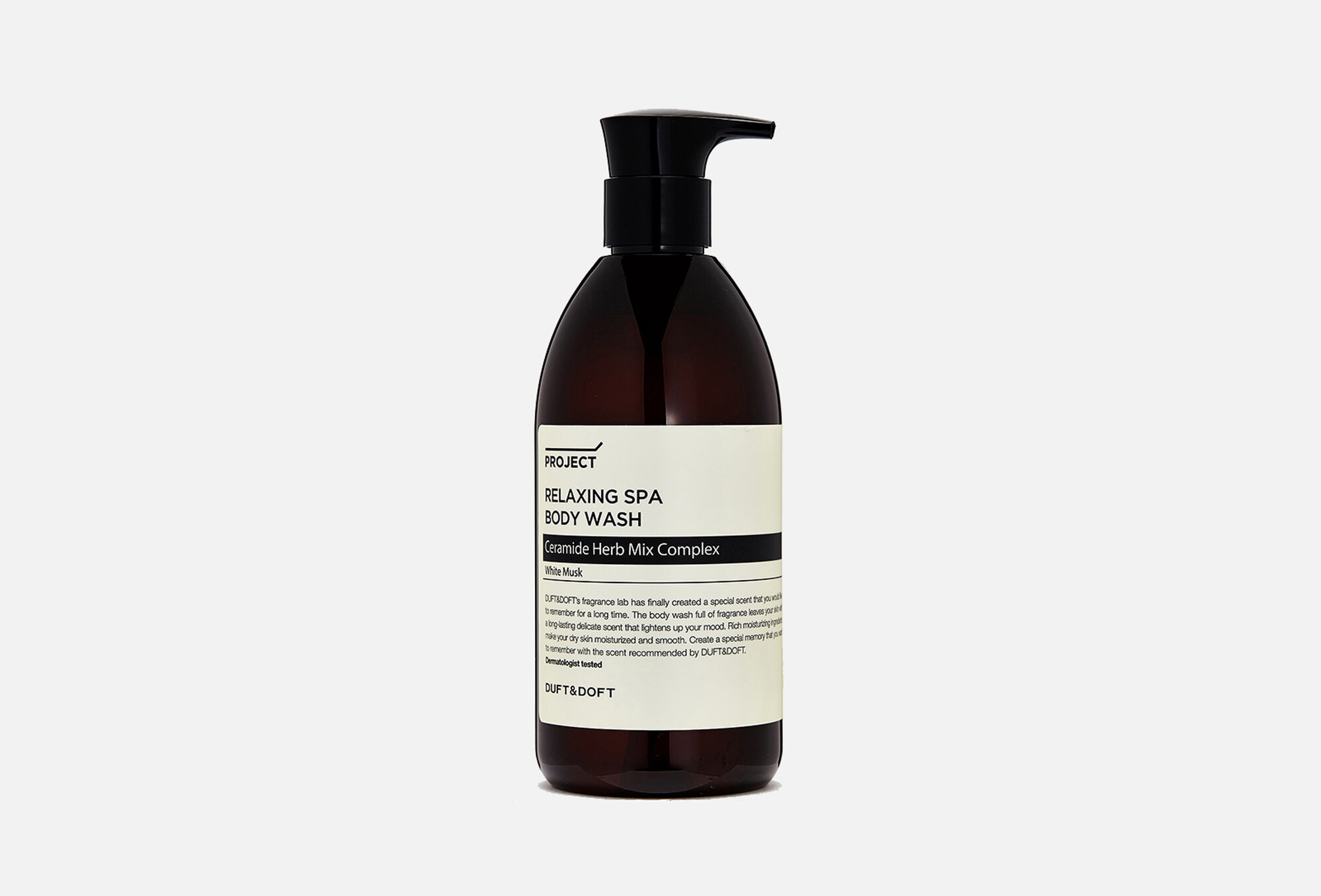 Гель для душа с ароматом белого мускуса DUFT & DOFT RELAXING SPA BODY WASH 500 мл