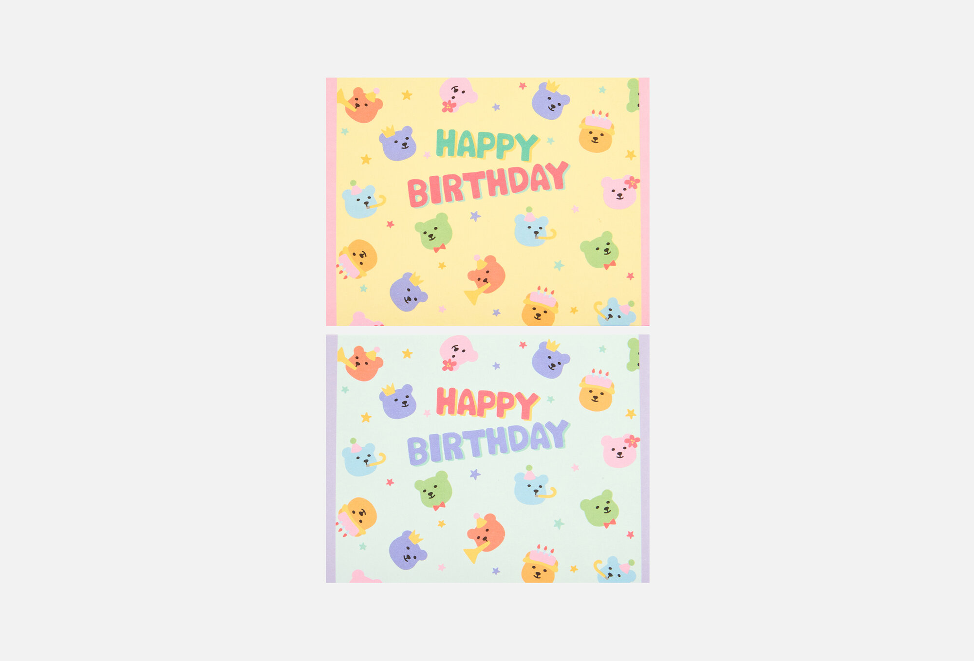 Складная открытка DAILYLIKE Jelly bear 01 Happy birthday