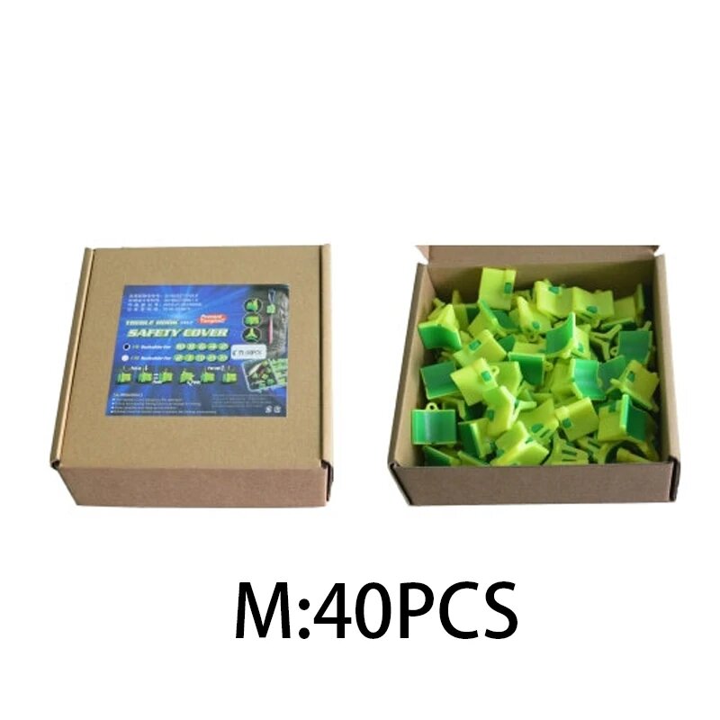 TAKEDO Прозрачные колпачки для крючков 40/50 шт M