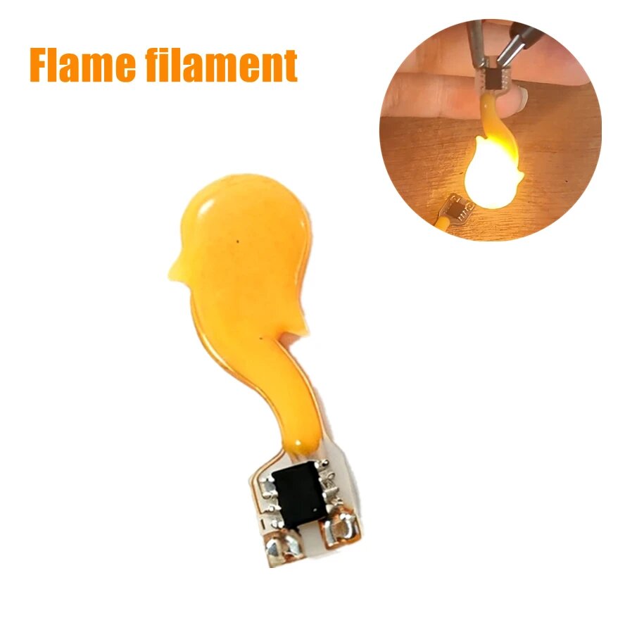 Flame Filament, испускаемый цвет A-Flame Filament, 10PCs