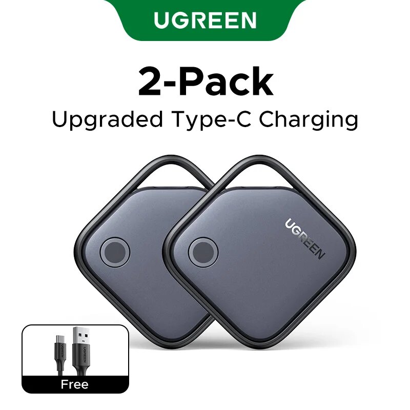 UGREEN Bluetooth-трекер 2-pack