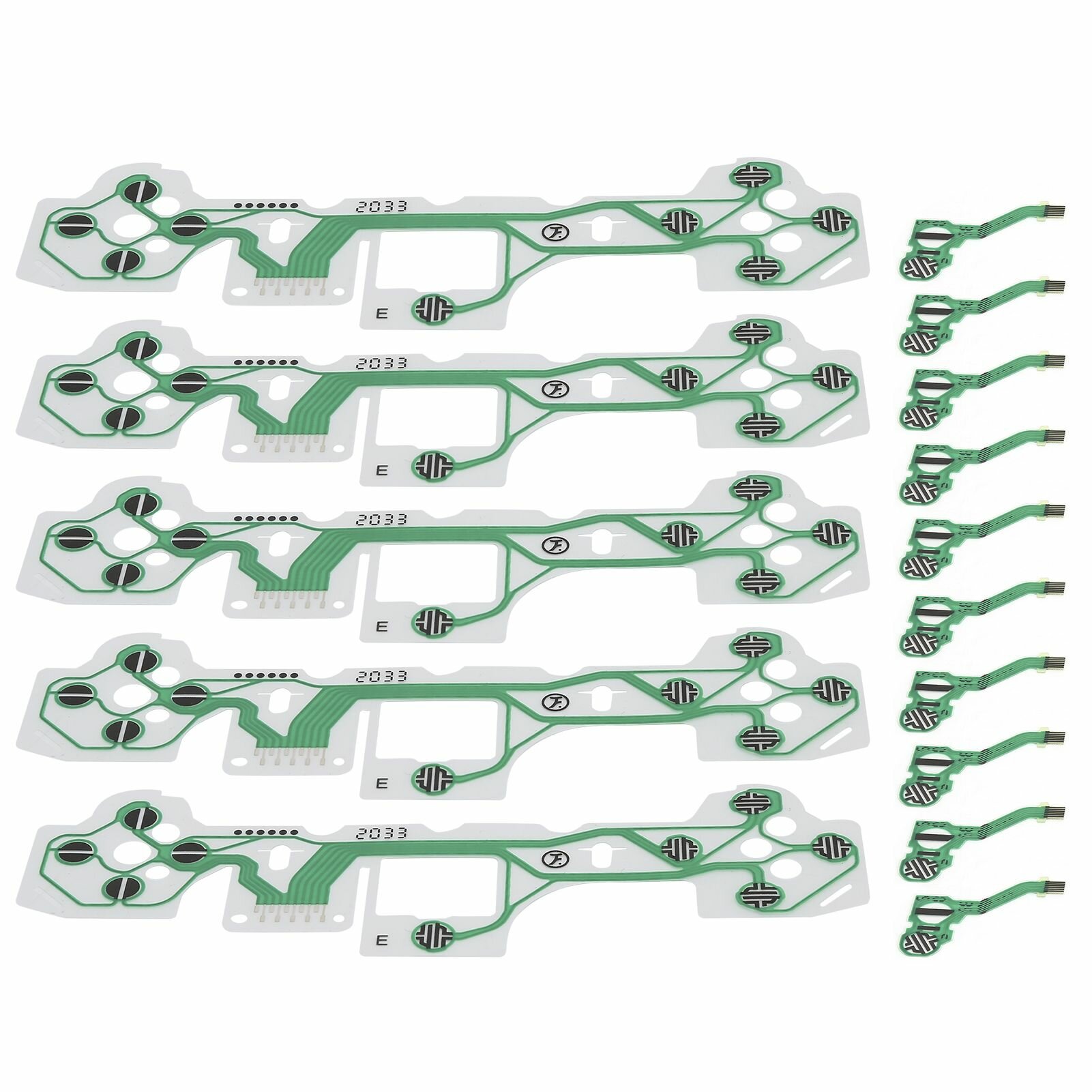 Гибкие плоские кабели для ремонта геймпада PS5, 5 шт.