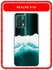 Чехол на Realme 9 5G / Реалми 9 5G с принтом "Большая волна", прозрачный