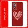Чехол на OnePlus 9RT / ВанПлас 9RT с принтом "Love heart 1 - 14 февраля"