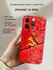Чехол на Apple iPhone 14 Pro / Айфон 14 Про с принтом "СССР"