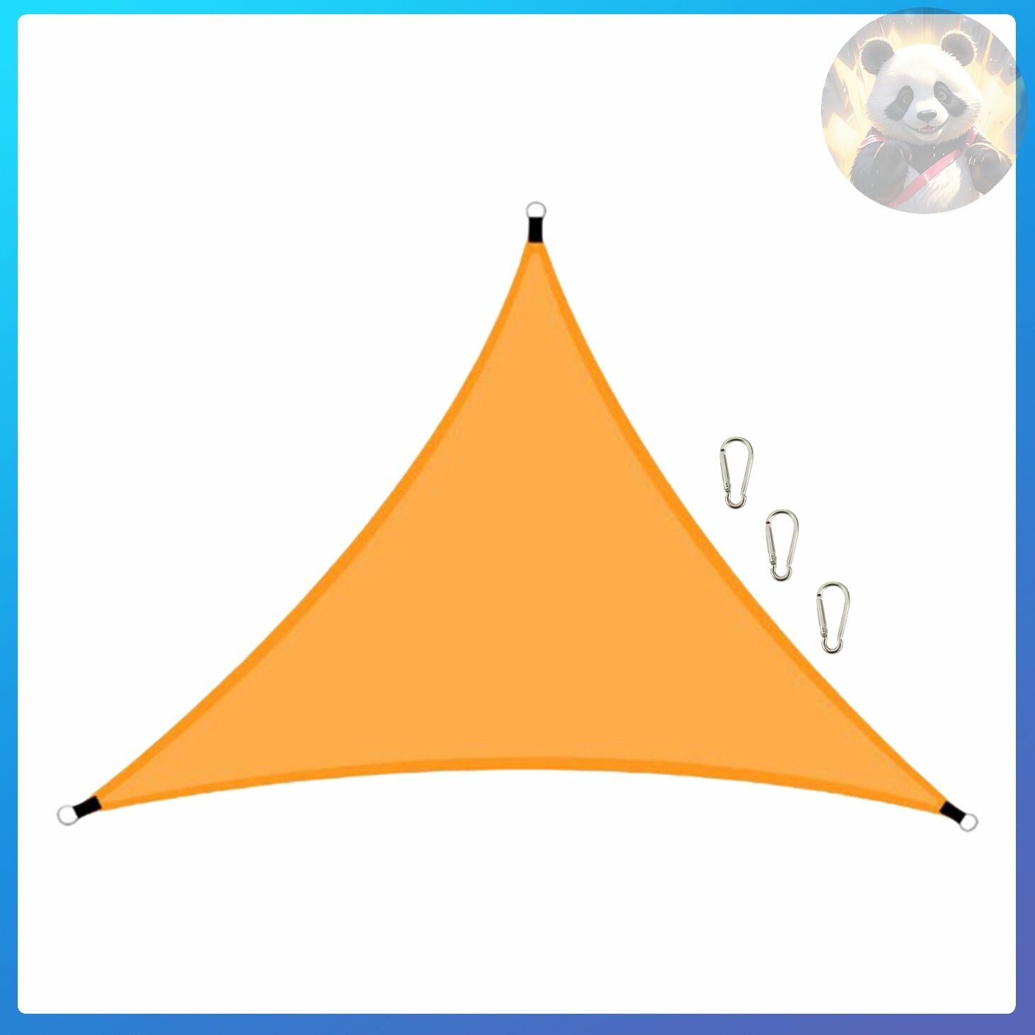 Маркизные паруса, треугольные маркизы,6х6х6M