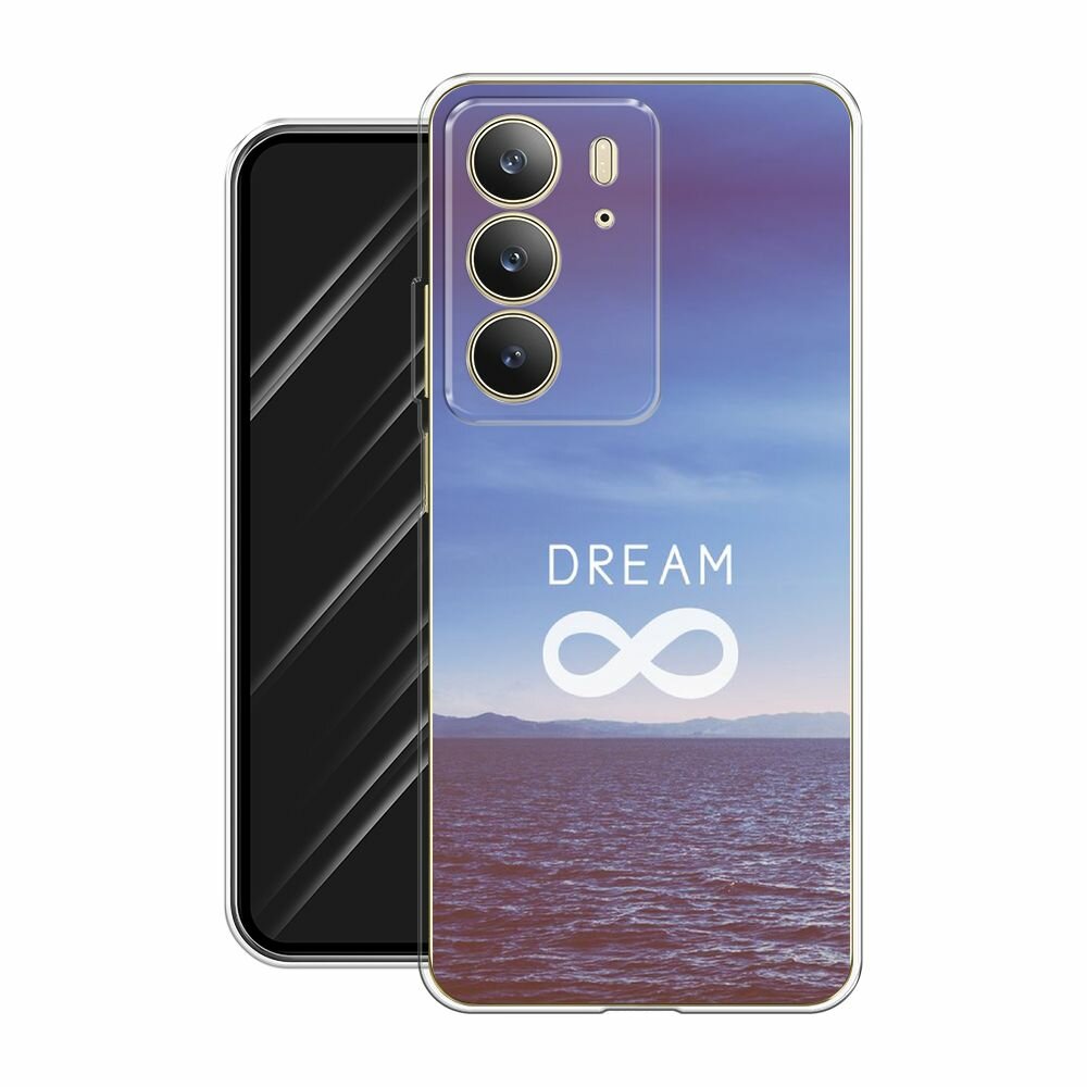 Чехол на Realme C75 4G / Реалми C75 4G с принтом "Dream бесконечность" — фото 1