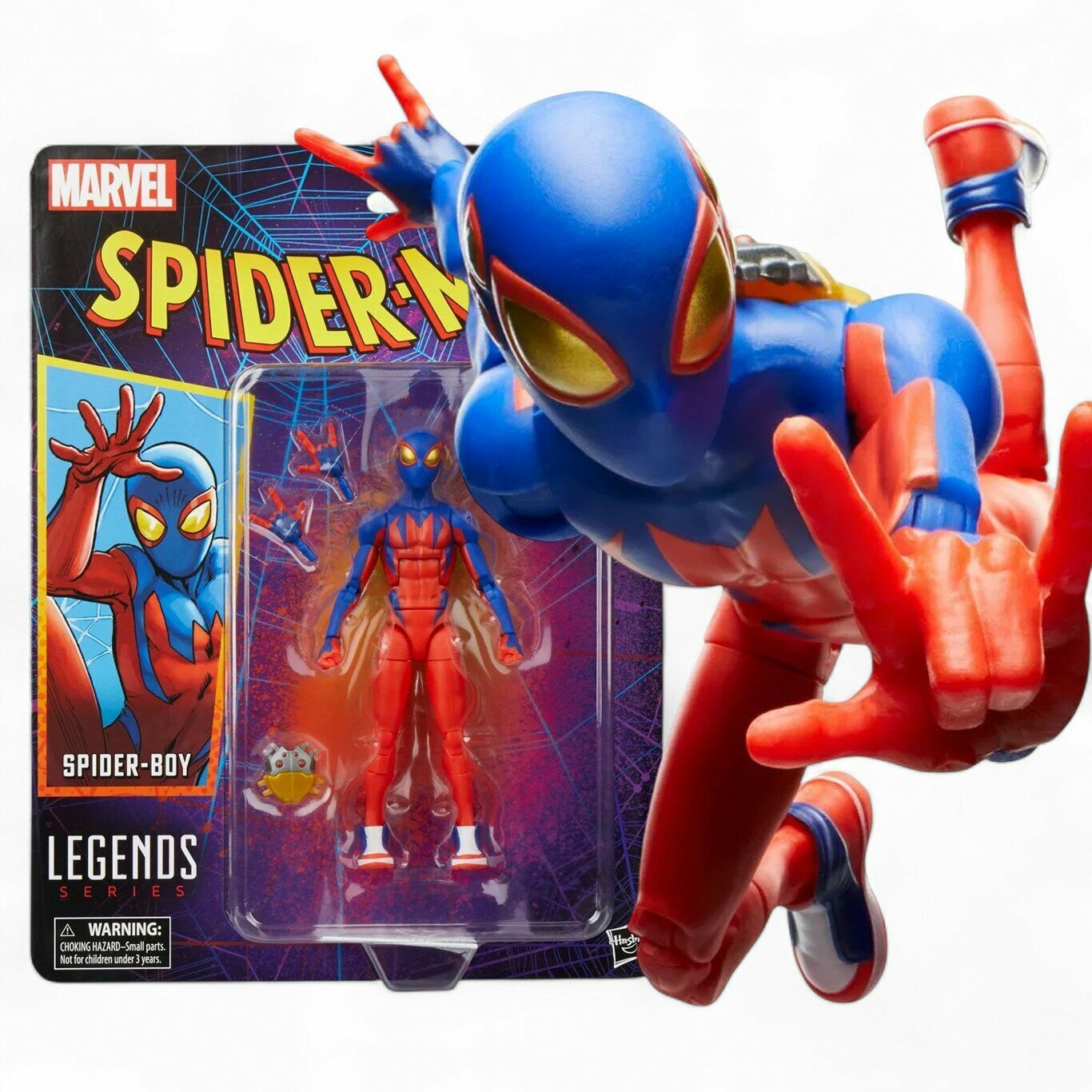 Фигурка Спайдер-бой/Человек-Паук «Marvel Legends» от Hasbro, коллекционная
