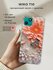Силиконовый чехол на Wiko T10 / Вико Т10 с принтом "Бумажные цветы"