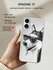 Чехол на Apple iPhone 17 / Айфон 17 с принтом "Крутой Хаске"