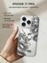 Чехол на Apple iPhone 17 Pro / Айфон 17 Про с принтом "Два китайских дракона", п...