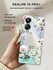 Чехол на Realme 10 Pro+ / Реалми 10 Про+ с принтом "Beautiful white flowers", пр...