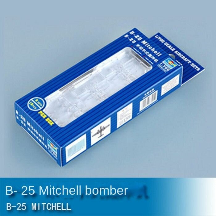 Trumpeter 1/700 03401 B-25 MITCHELL BOMBER Модель сборки самолета