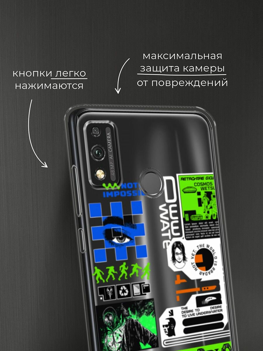 Чехол на Хонор 9X Lite — фото 1