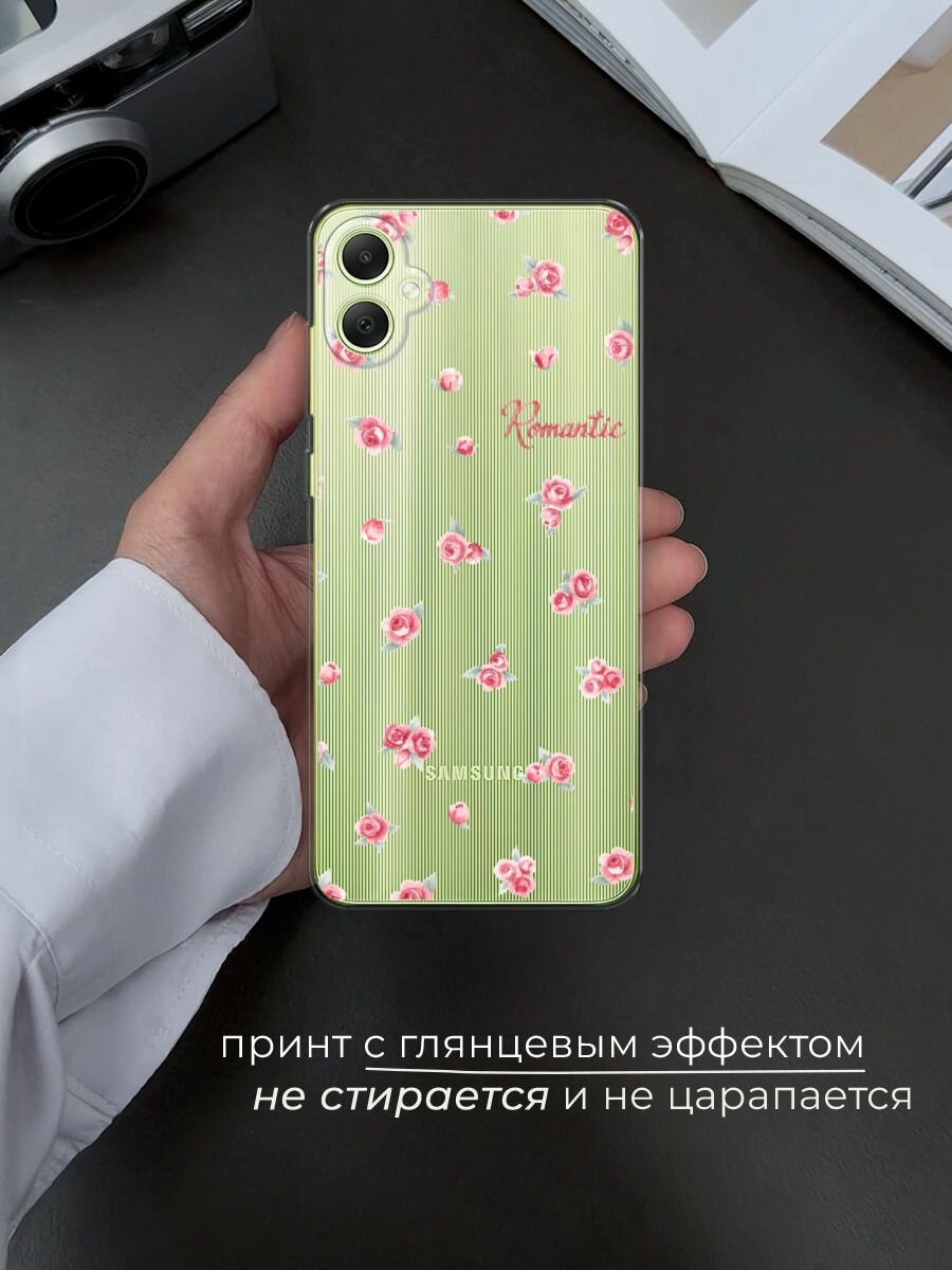 Чехол на Samsung Galaxy A05 / Самсунг Галакси A05 с принтом "Romantic 3" — фото 1