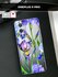 Чехол на OnePlus 9 Pro / ВанПлас 9 Про с принтом "Синие ирисы", прозрачный