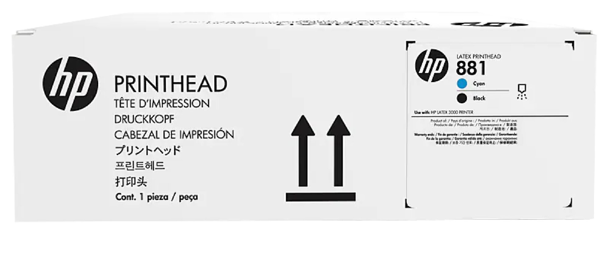 Печатающая головка/ HP 881 Cyan and Black Printhead