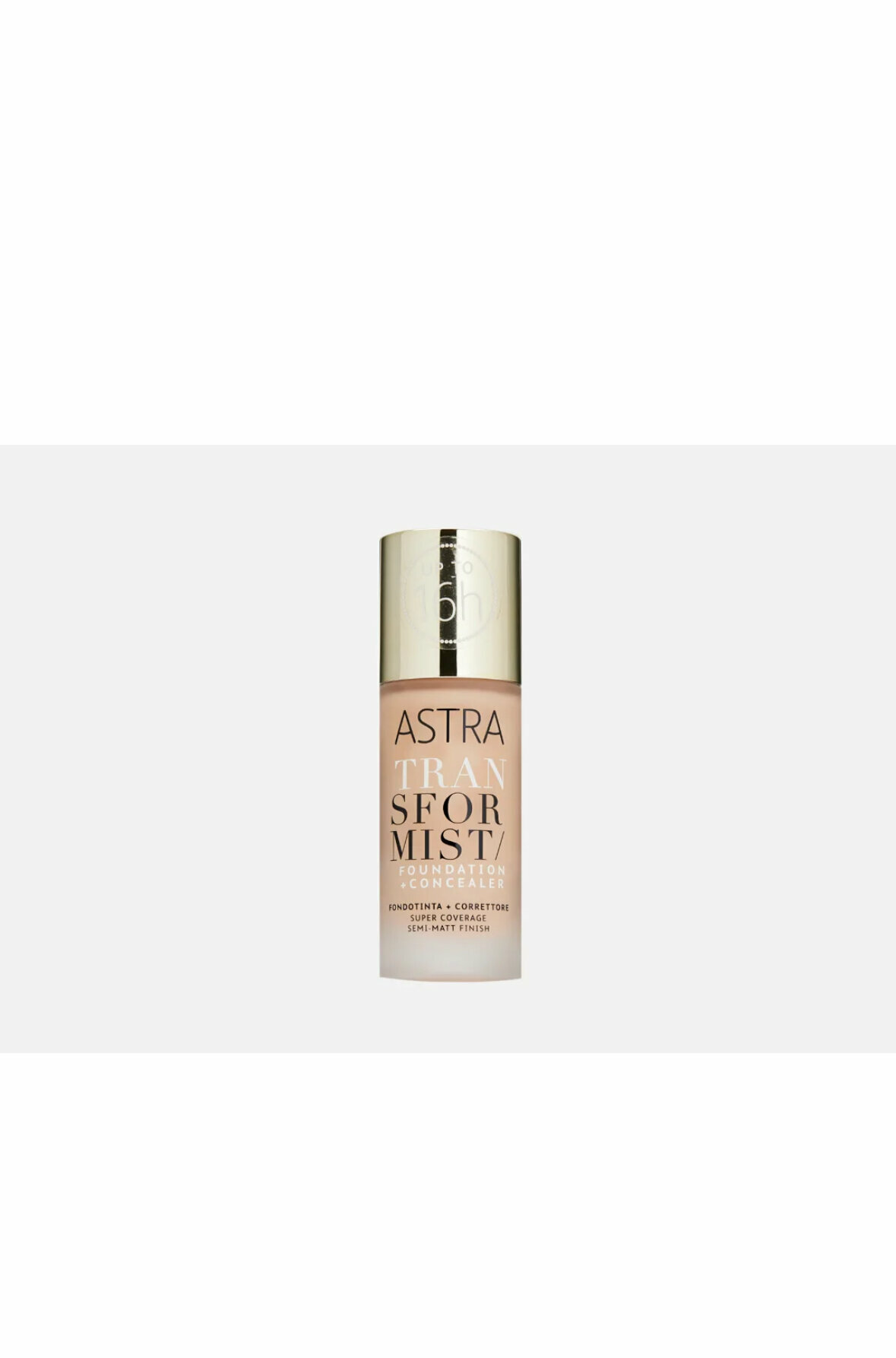 Тональная основа + консилер, ASTRA transformist foundation + concealer, 02