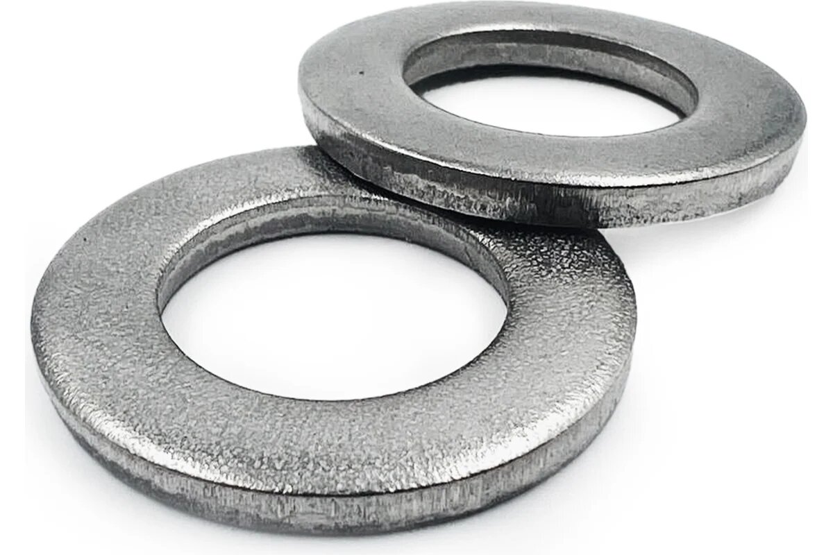 KREPFIELD нержавеющая плоская шайба DIN 125 A2 М6, 100 шт. - стандарт крепежа
